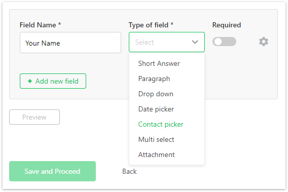 Create a process – Flock