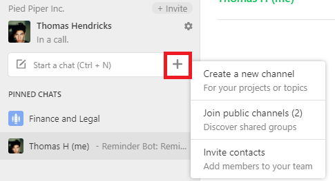 Create Channels – Flock